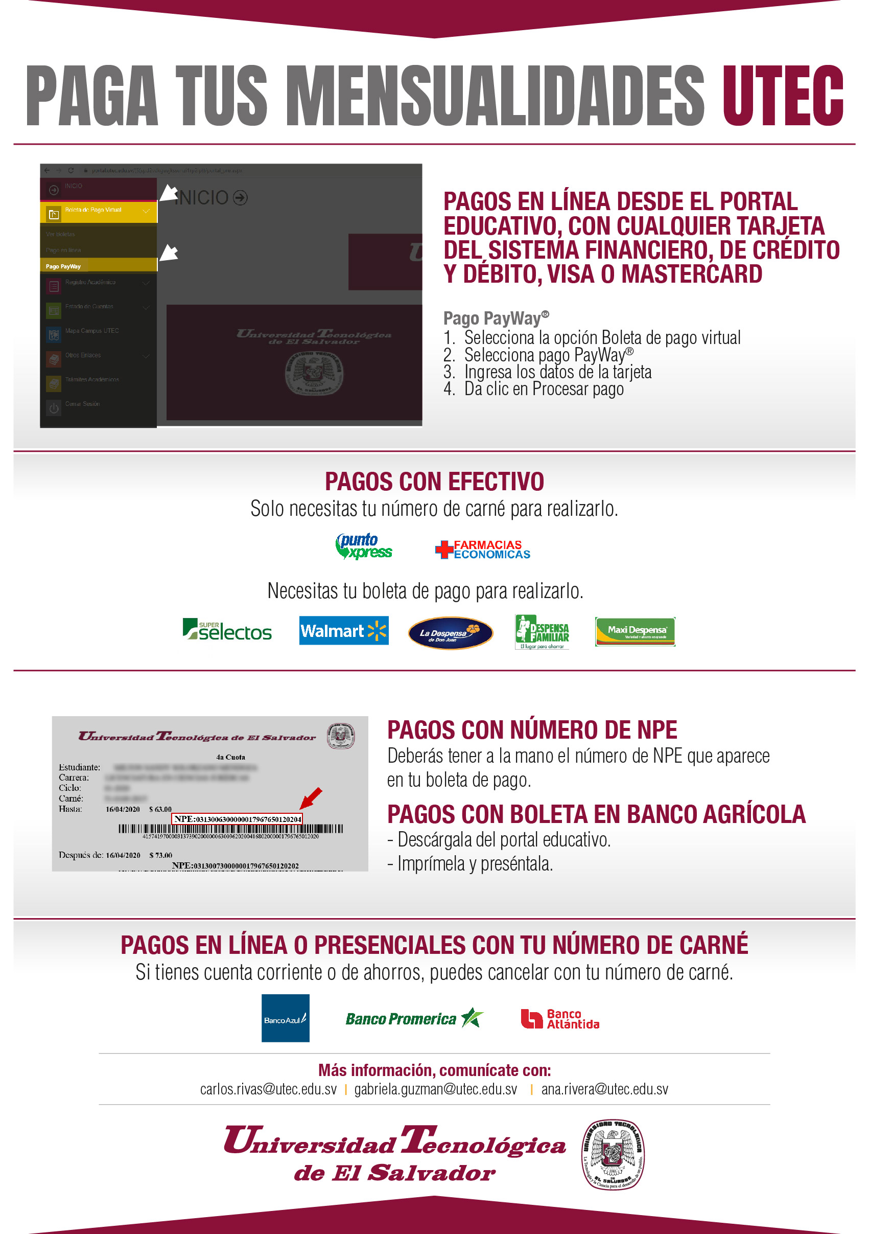 Dirección de Educación Virtual de la Universidad Tecnológica de El Salvador